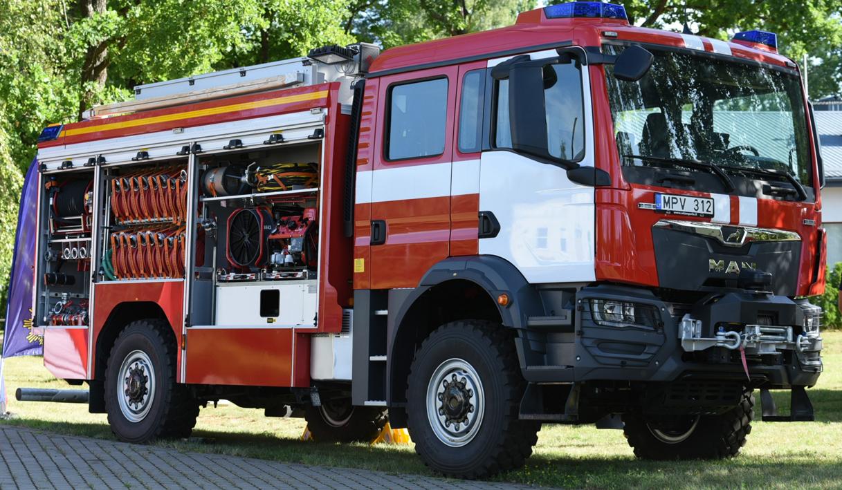 KUPIŠKIS TURI NAUJĄ GAISRINĮ AUTOMOBILĮ - Kupiškėnų mintys